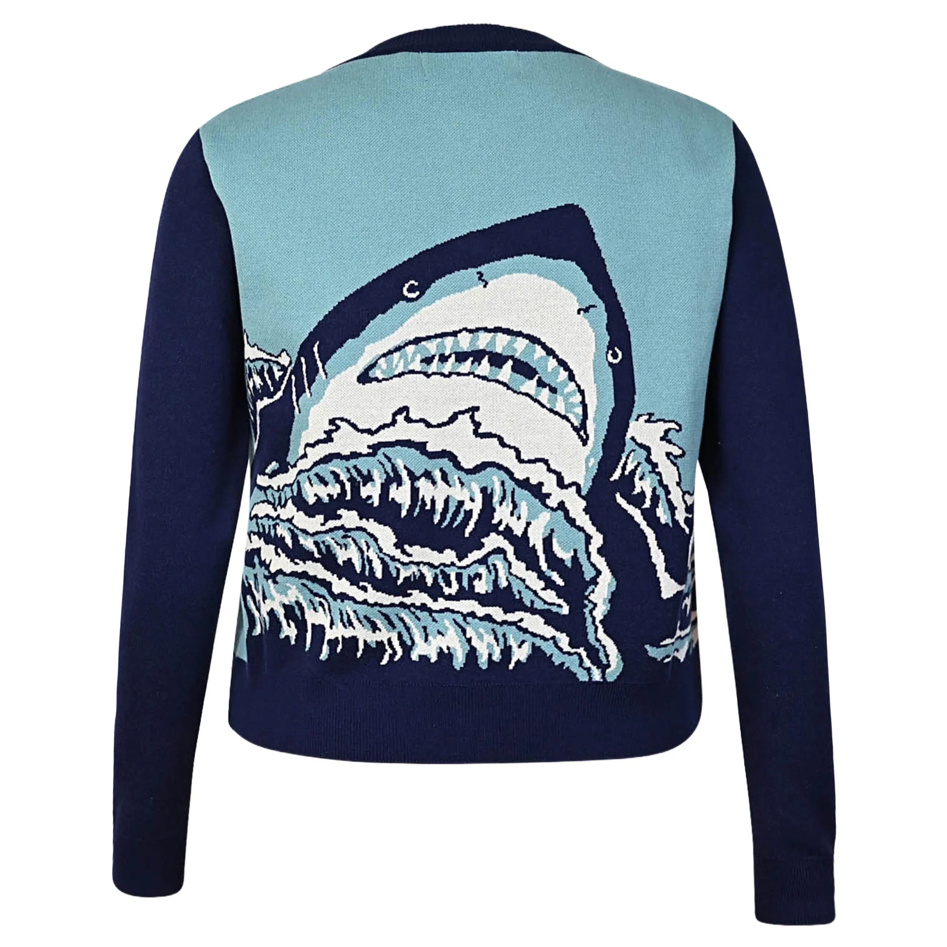 PALAVA レディース オーガニックコットン ニット cardigan/shark/teal – PALAVA japan
