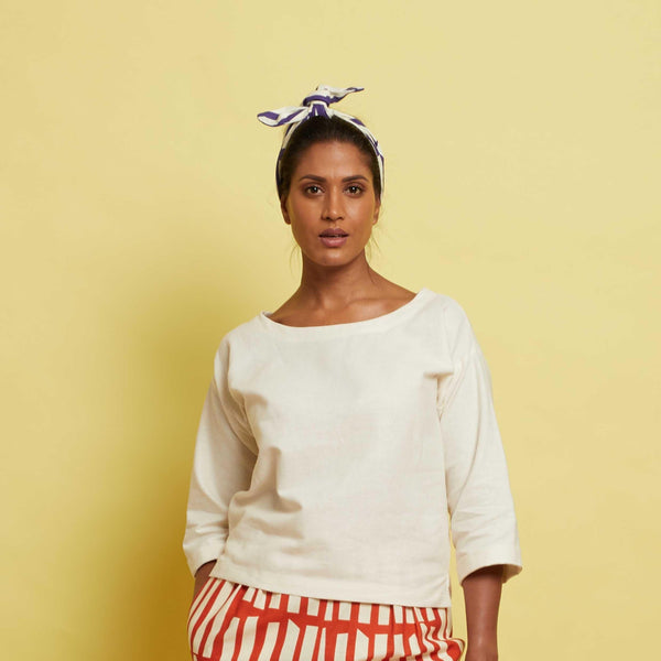 PALAVA レディース コットンリネン トップ プレーン tina/plain/ivory – PALAVA japan